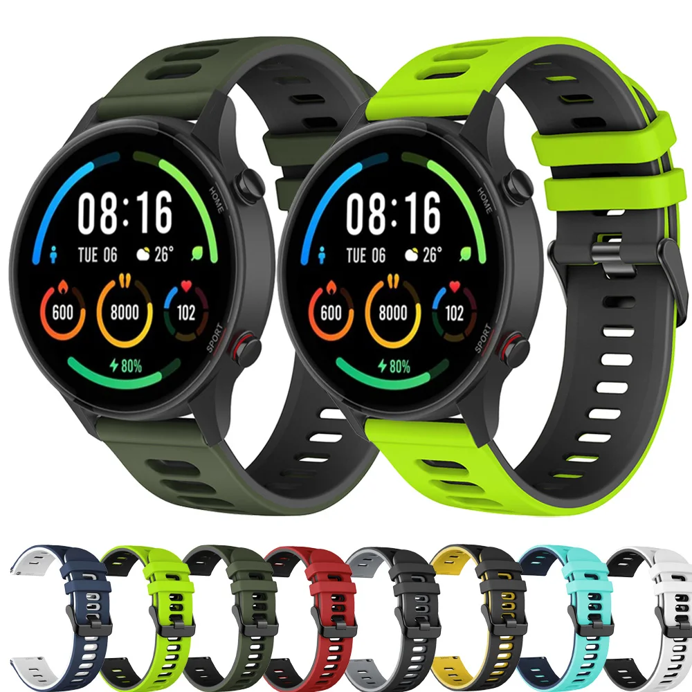 For-Xiaomi-MI-Watch-Strap-Two-color-Quick-release-Sport-Bracelet ...