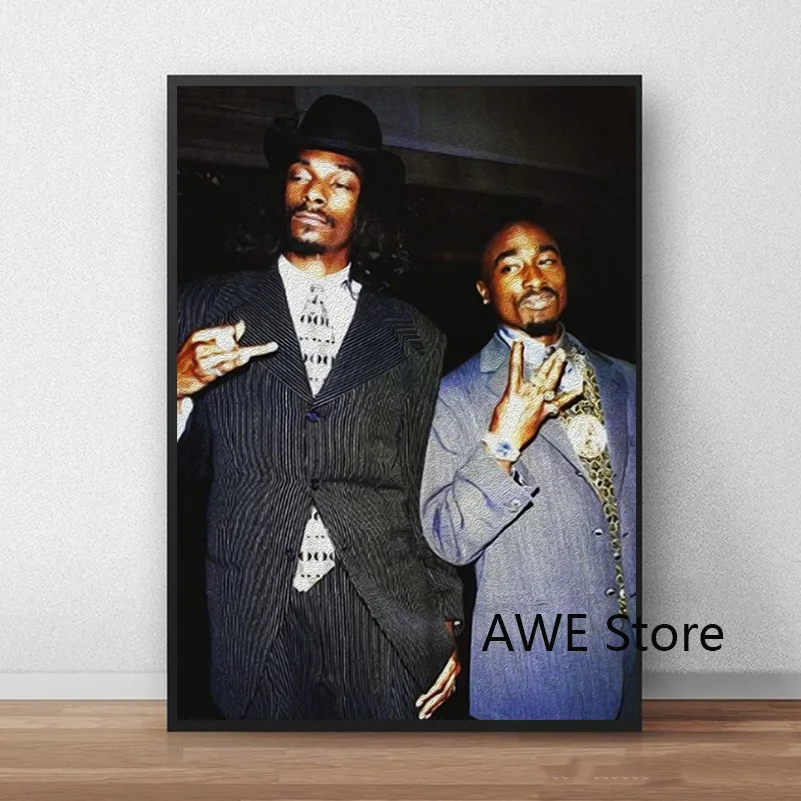 Tupac And Snoop Dogg Poster