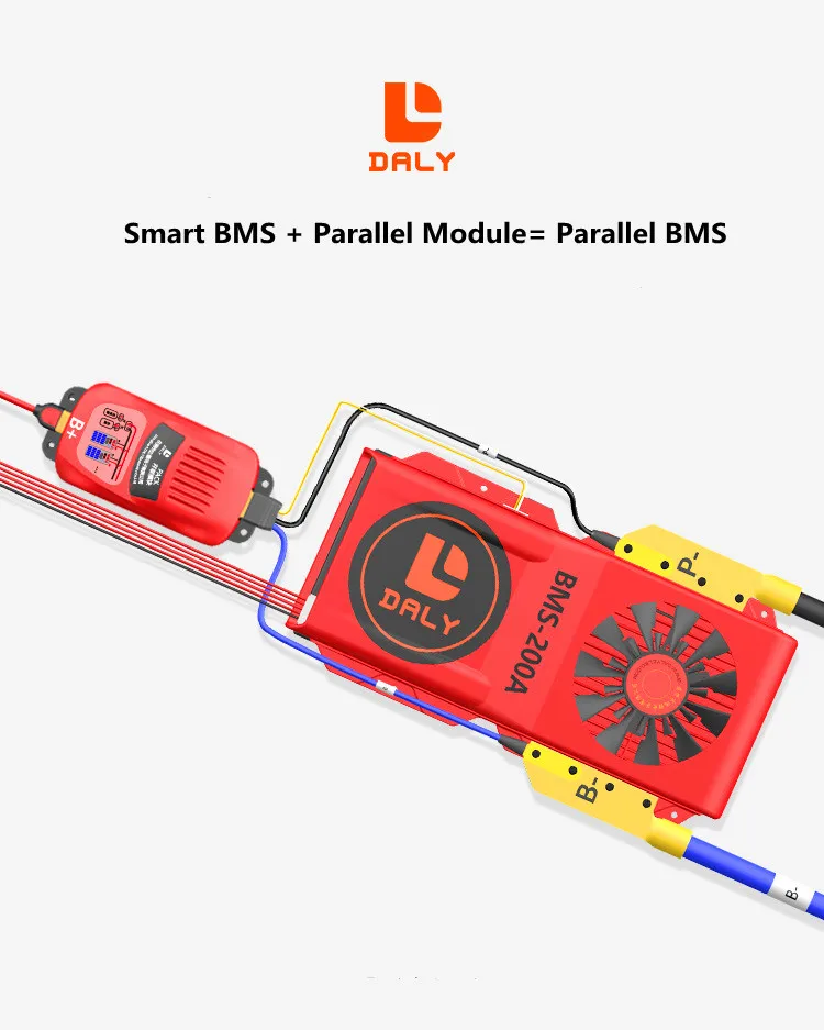 Daly BMS Neue Ankunft Parallel Modul Verwendet, Um Parallel Daly Smart ...