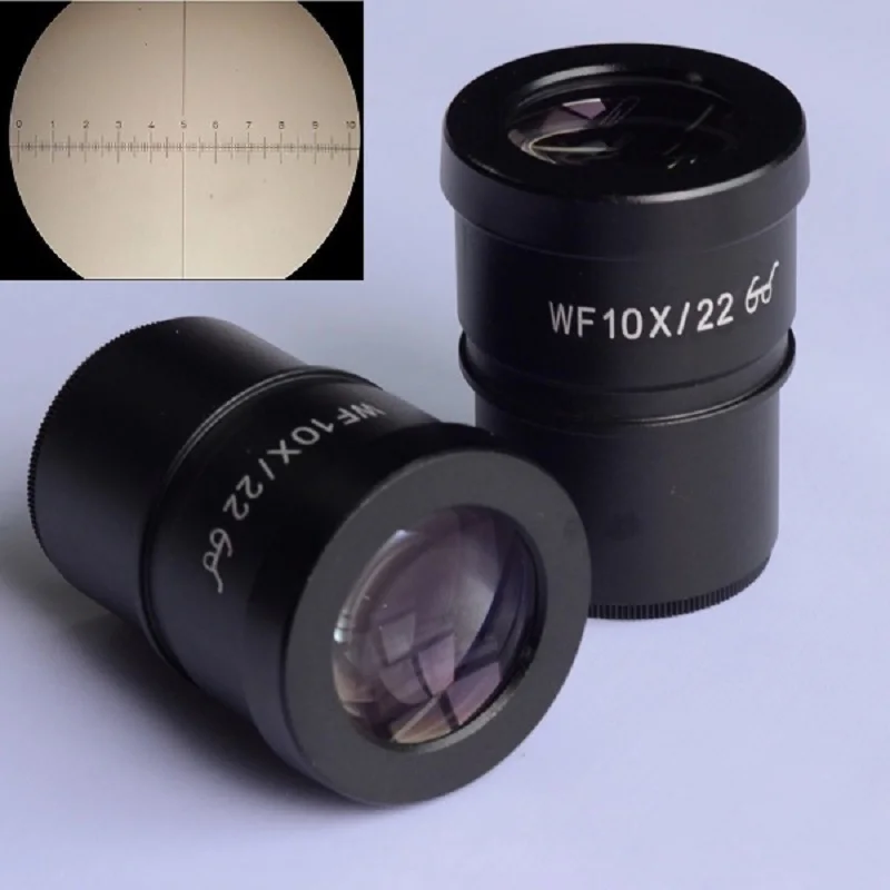 FYSCOPE 2pcs/lot WF10X/22 Super Widefield 10X Microscope Eyepiece 22mm ...
