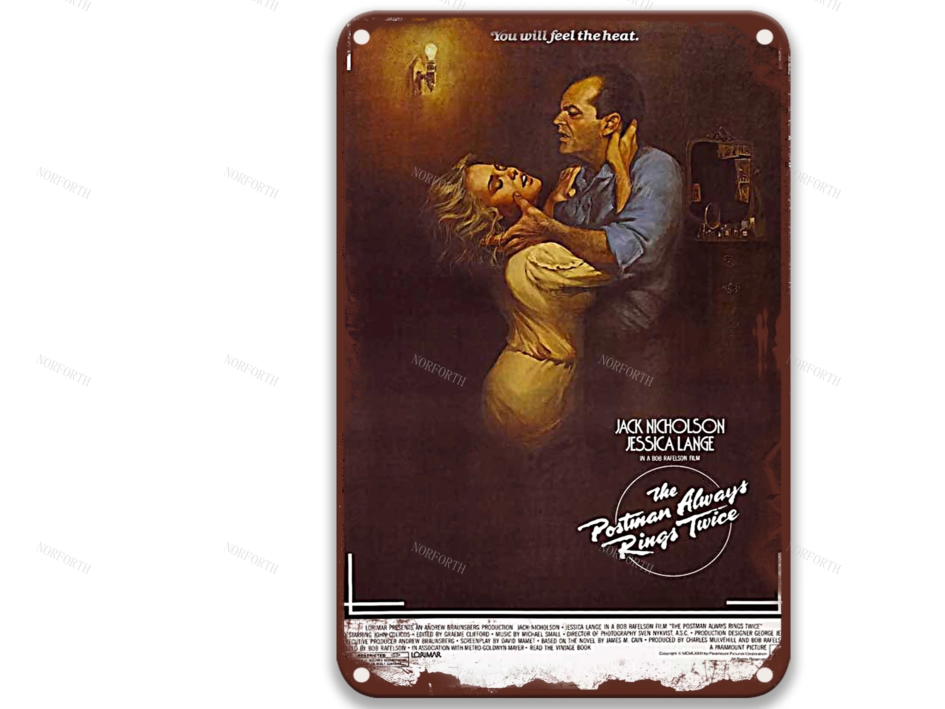 The Postman Always Rings Twice (1981) Poster