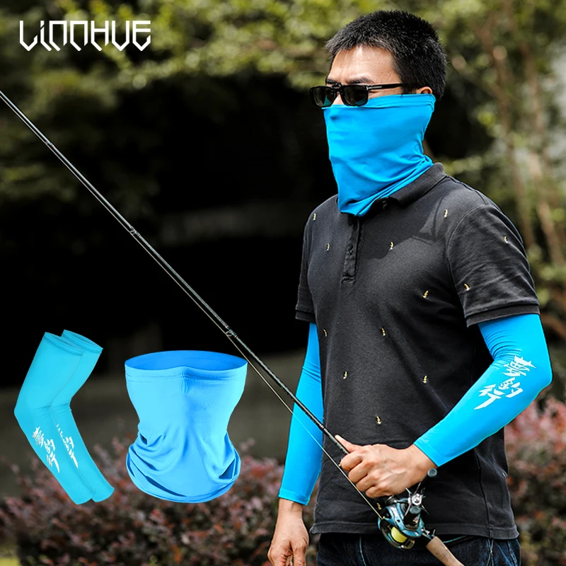 LINNHUE-Outdoor-Ice-Silk-Fishing-Arm-Sleeves-Quick-dry-Sleeves-Block ...