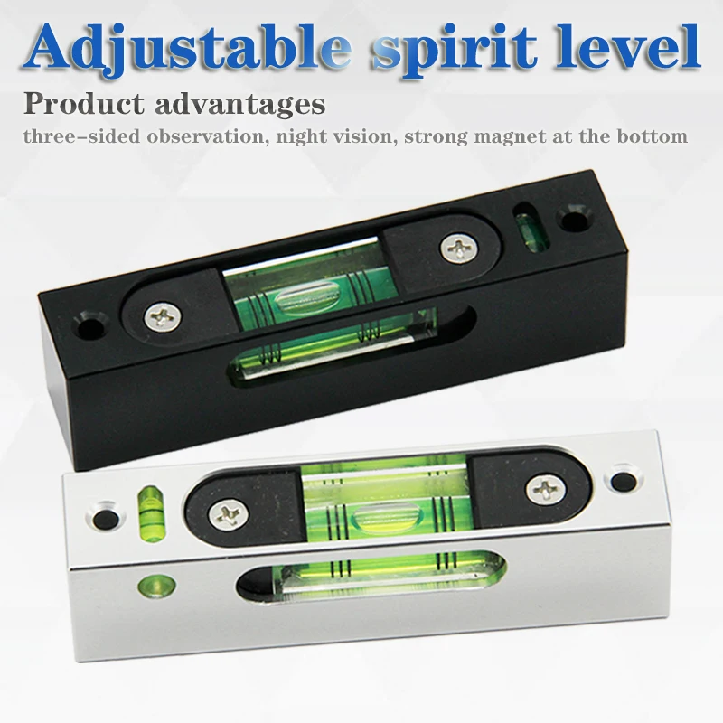 Adjustable-spirit-level-Strip-spirit-level-with-strong-magnetic-square ...