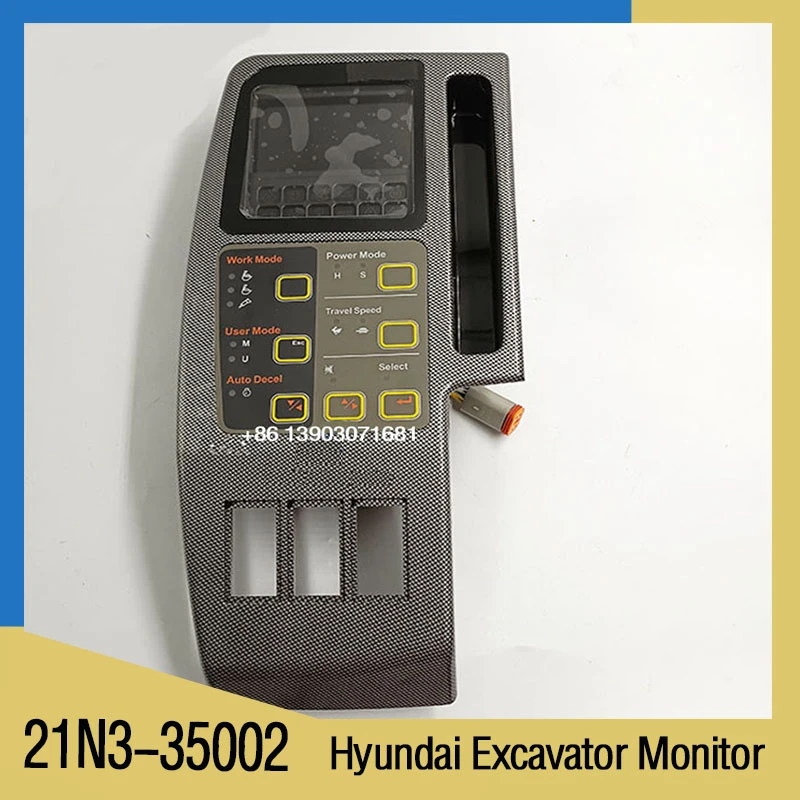 R210 7 R225 7 R250 7 R300 7 Excavator Display Panel Monitor 21N3 35002 ...