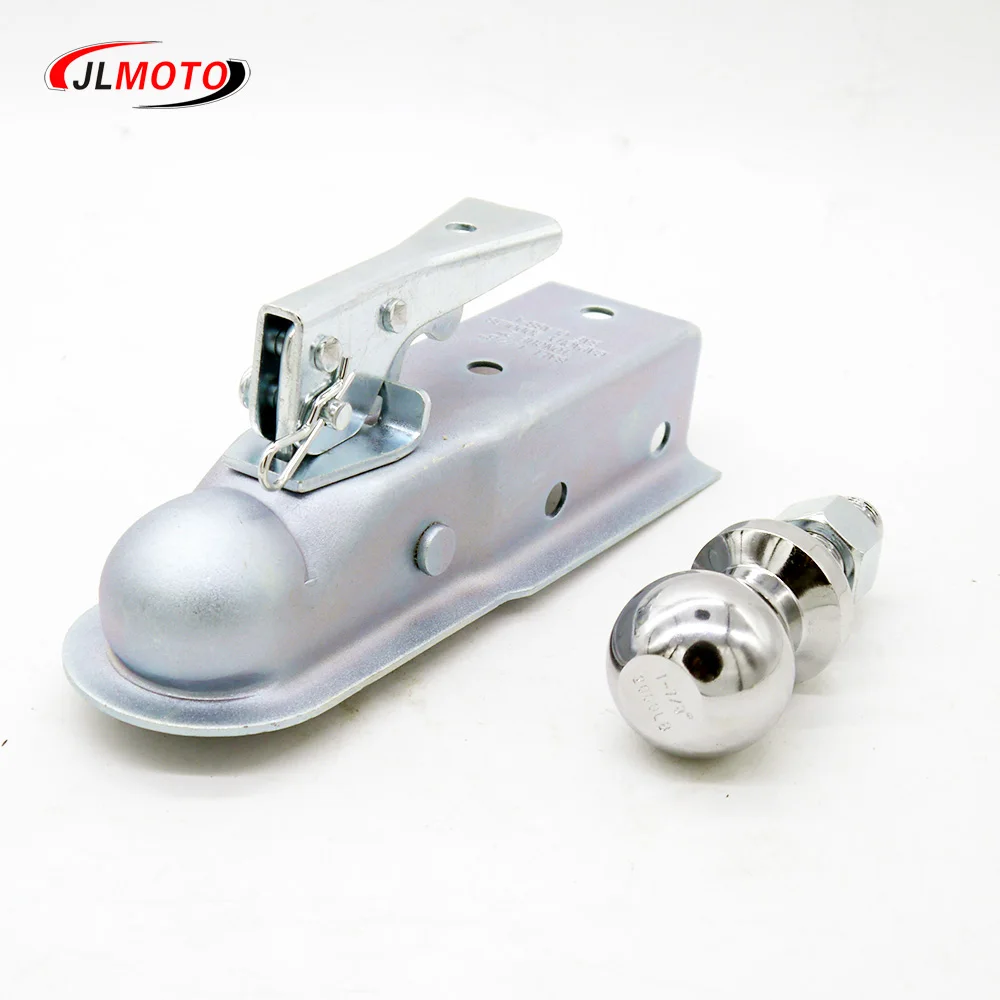 Full Set Tongue Trailer Coupler 2'' Channel With 1-7/8 Inch 2000lb ...