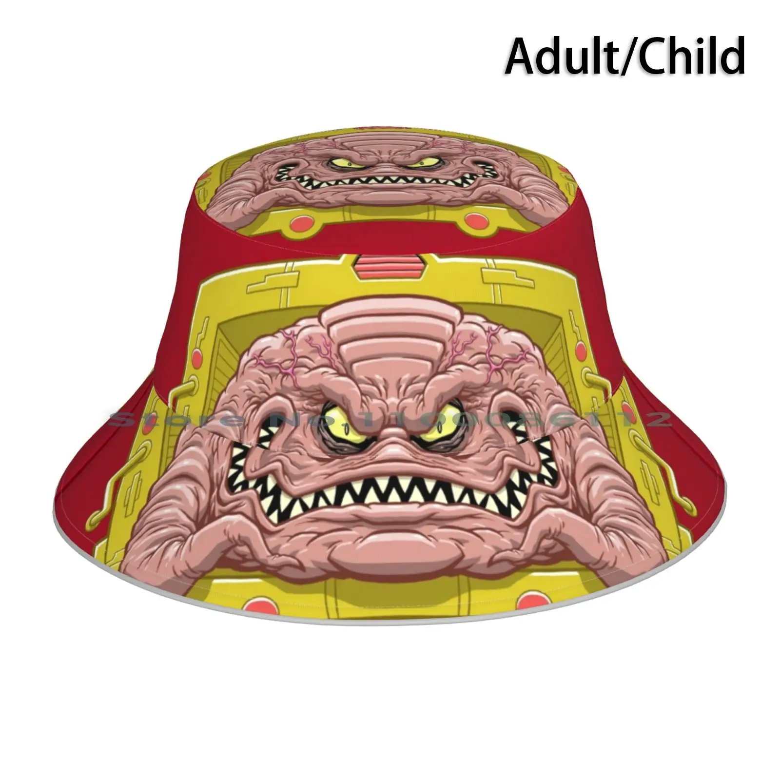 Overlord-Bucket-Hat-Sun-Cap-Krang-Turtles-Mutant-Phil-Postma-Factory ...