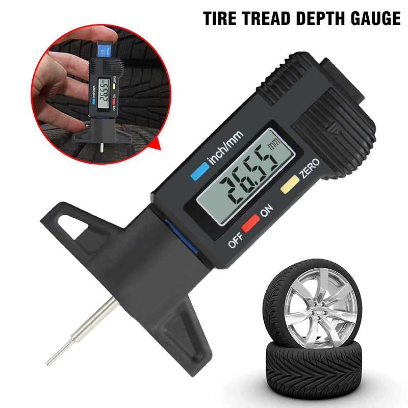 High quality goods Truck Tools Gauge Tire Caliper Tread Depth Accurate ...