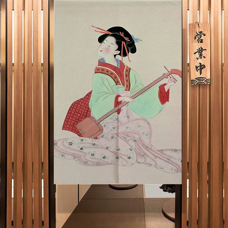 Japanese Restaurant Door Curtain Partition Curtain Sushi Kitchen ...