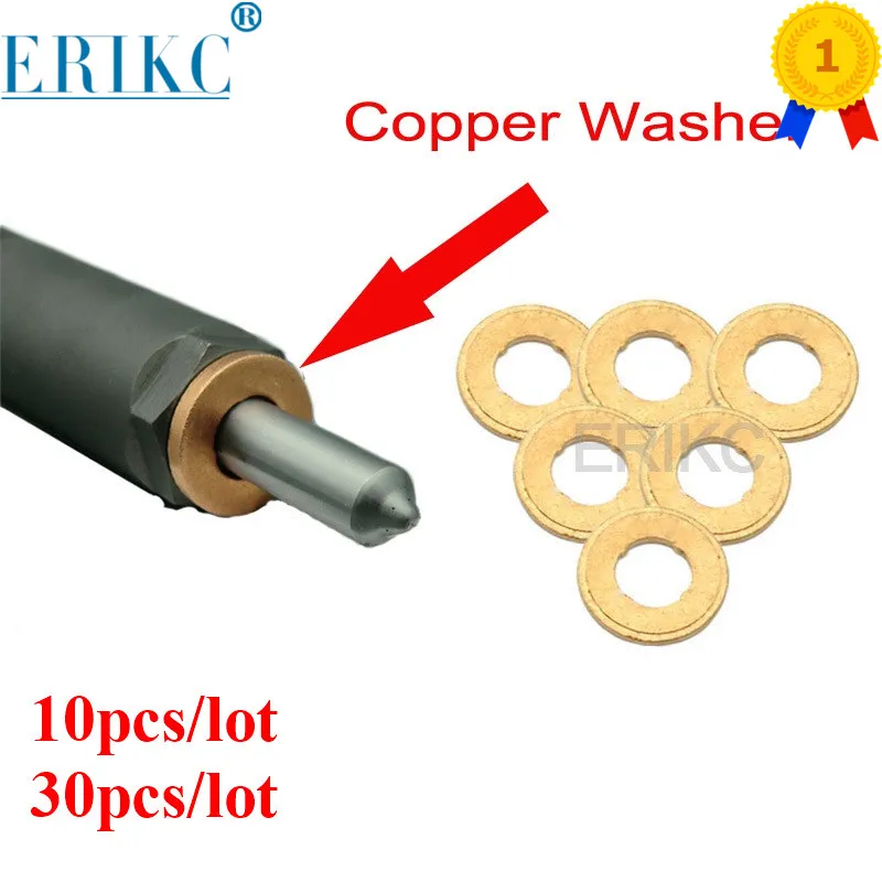 10PCS-9001-850d-9001-850d-Injector-Copper-Washer-Size-7-1-15-2-5mm ...