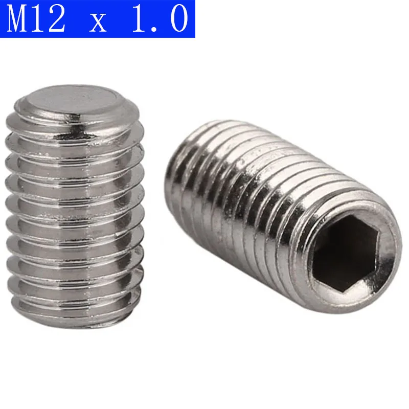 M12-x-1-0mm-12mm-FINE-PITCH-Grub-screws-socket-SET-screws-304-stainless ...