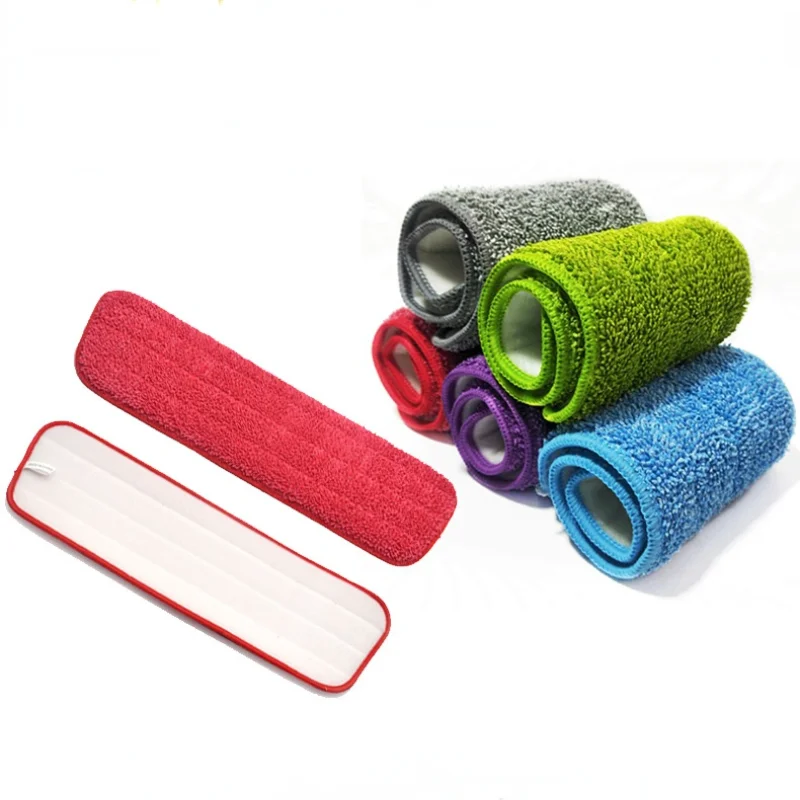 Type Flat Mop Replacement Cloth Reusable Microfiber Pad For Mop ...