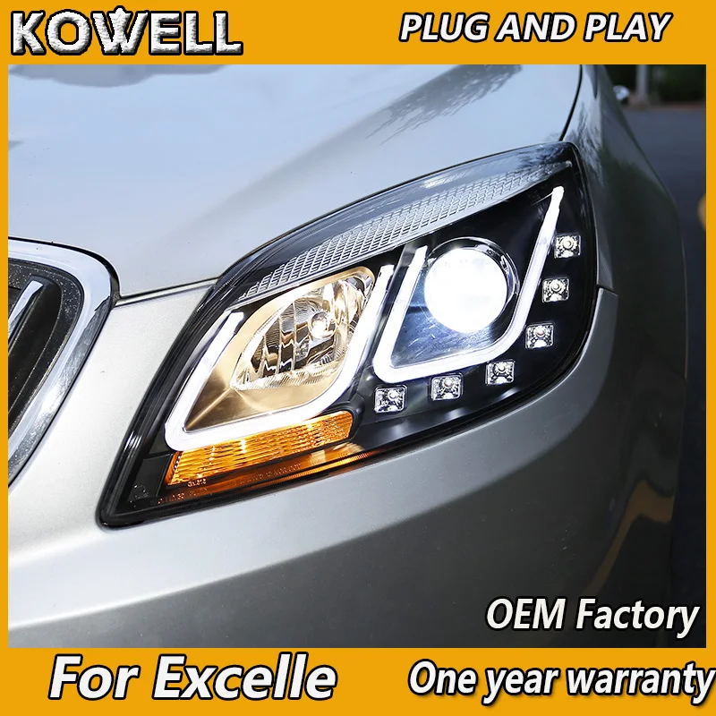 KOWELL-Car-Styling-For-Excelle-GT-headlights-10-13-Excelle-GT-led ...