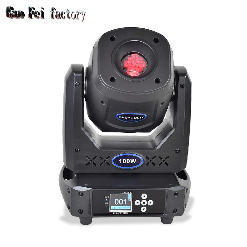 Moving Head 100w Led Dj Spot Quad 5 Face Prism Projector Stage Light ...