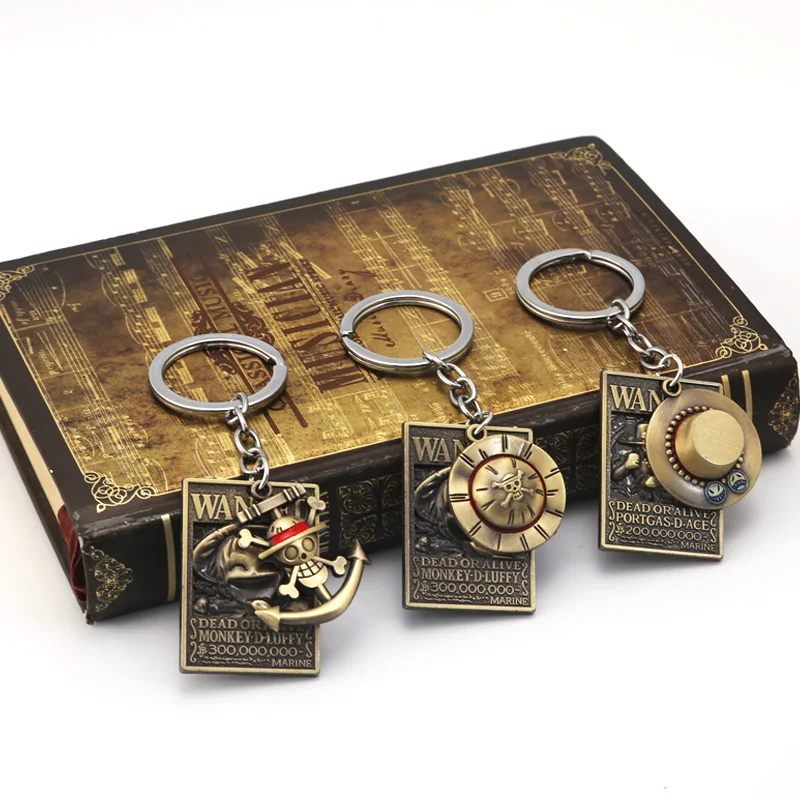 One Piece Copper Keychain - Crazy Anime Store