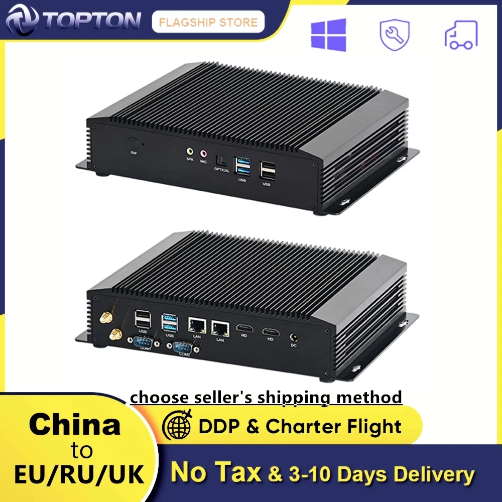 Topton-10th-gen-industrial-mini-computador-intel-core-i7-i5-i3-j4125 ...