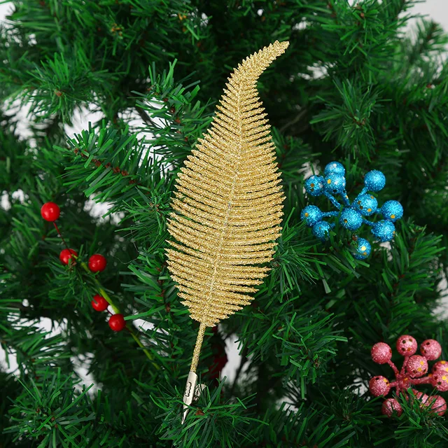 Feather Trees With Leaves