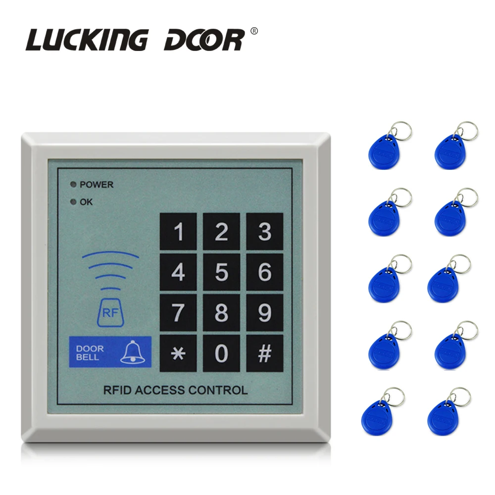 RFID 125Khz Access Control Keyboard Device Machine Security RFID ...