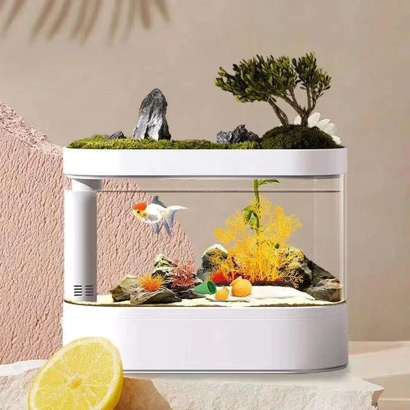 WIFI-lazy-desktop-fish-tank-remote-control-water-change-feed-fish ...