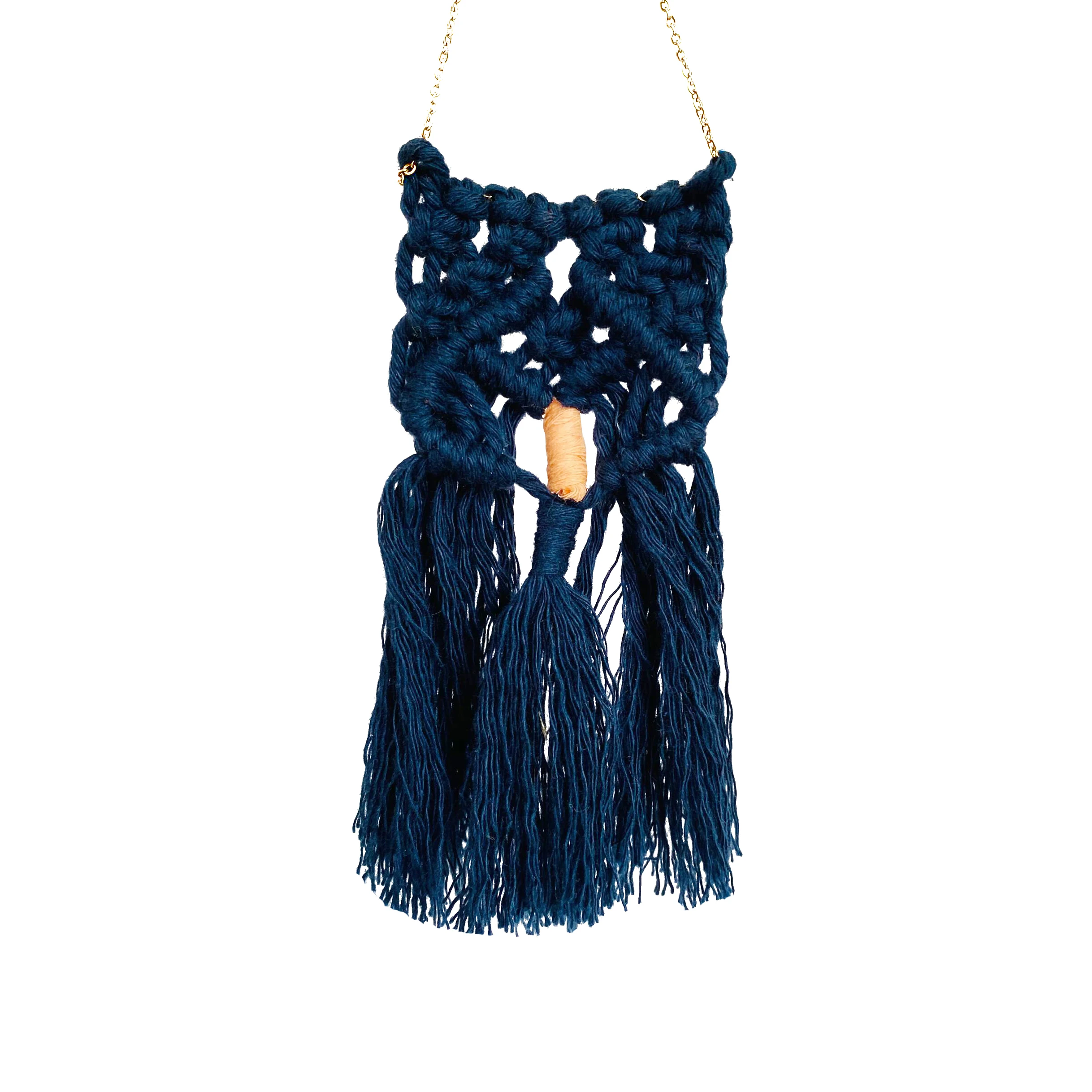 Macrame Necklace Chain | Macrame-design.com