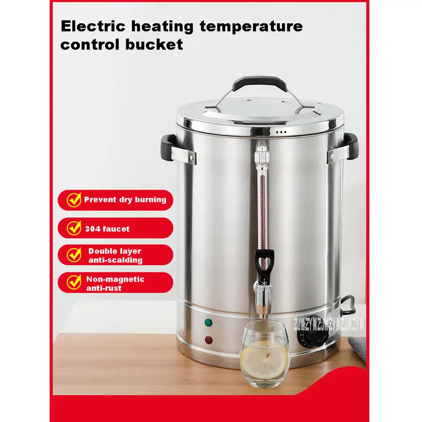 Stainless-Steel-Electric-Hot-Water-Bucket-Commercial-Hot-Water-Bucket ...