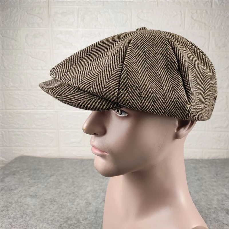 Wool Newsboys Cap Wool | Flat Caps Men Wool | Newsboy Hat Beret | Wool ...