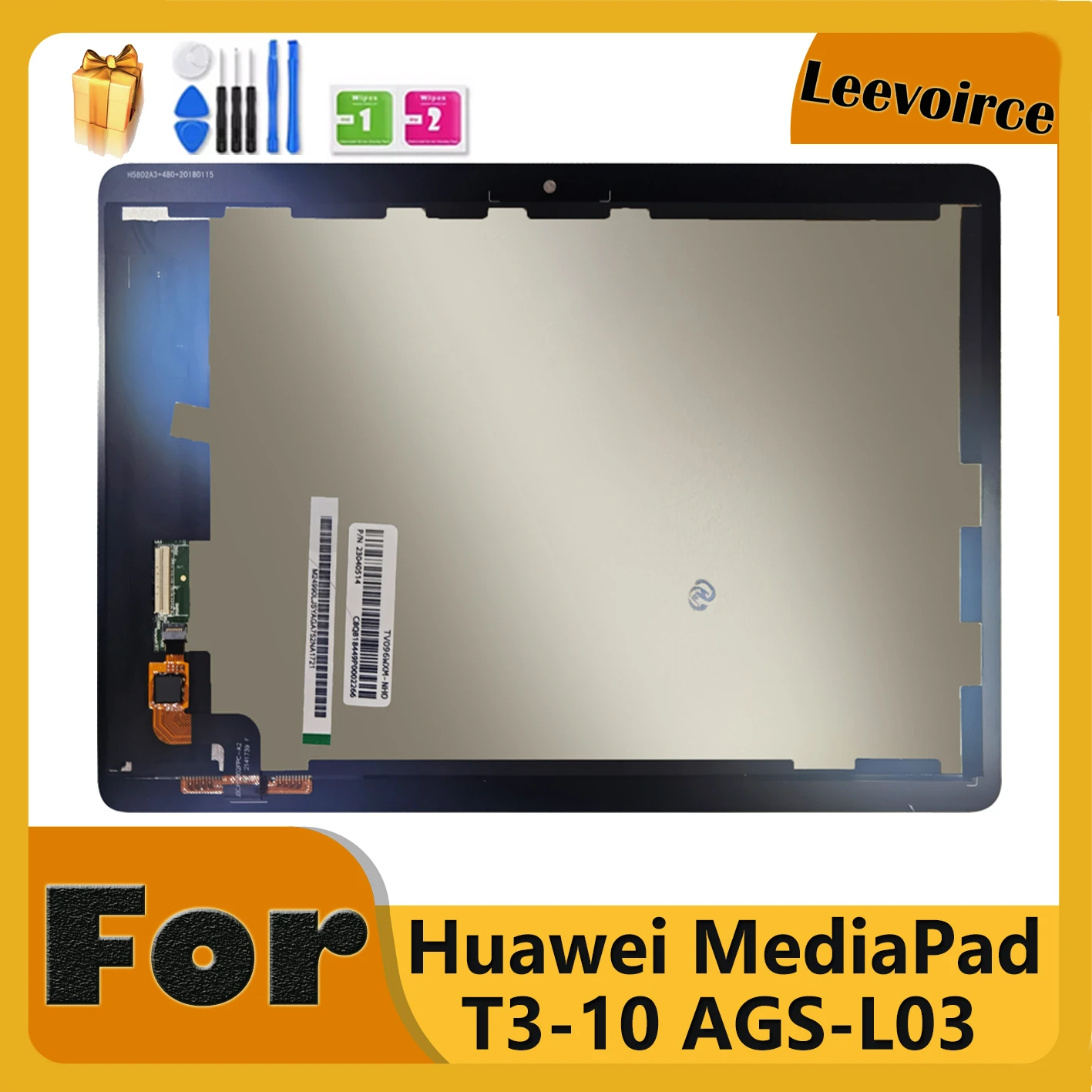 For Huawei T3 Frame Lcd For Huawei Mediapad T3 10 Ags-l09 Ags-l03 Ags-w09 Lcd Display Matrix ...
