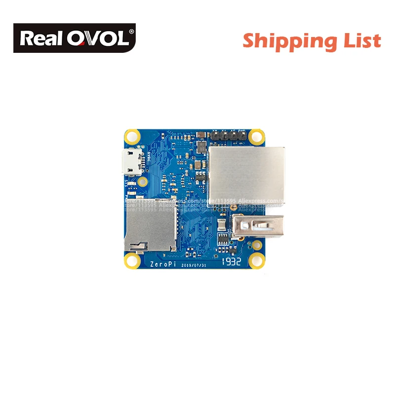 RealQvol FriendlyARM NanoPi ZeroPi 512 МБ ОЗУ Гбит/с Ethernet Cortex A7 ...