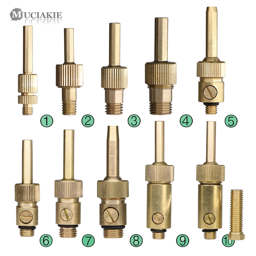 Muciakie M6 M8 M10 M12 M14 Garden Adjustable Fountain Nozzle Brass ...