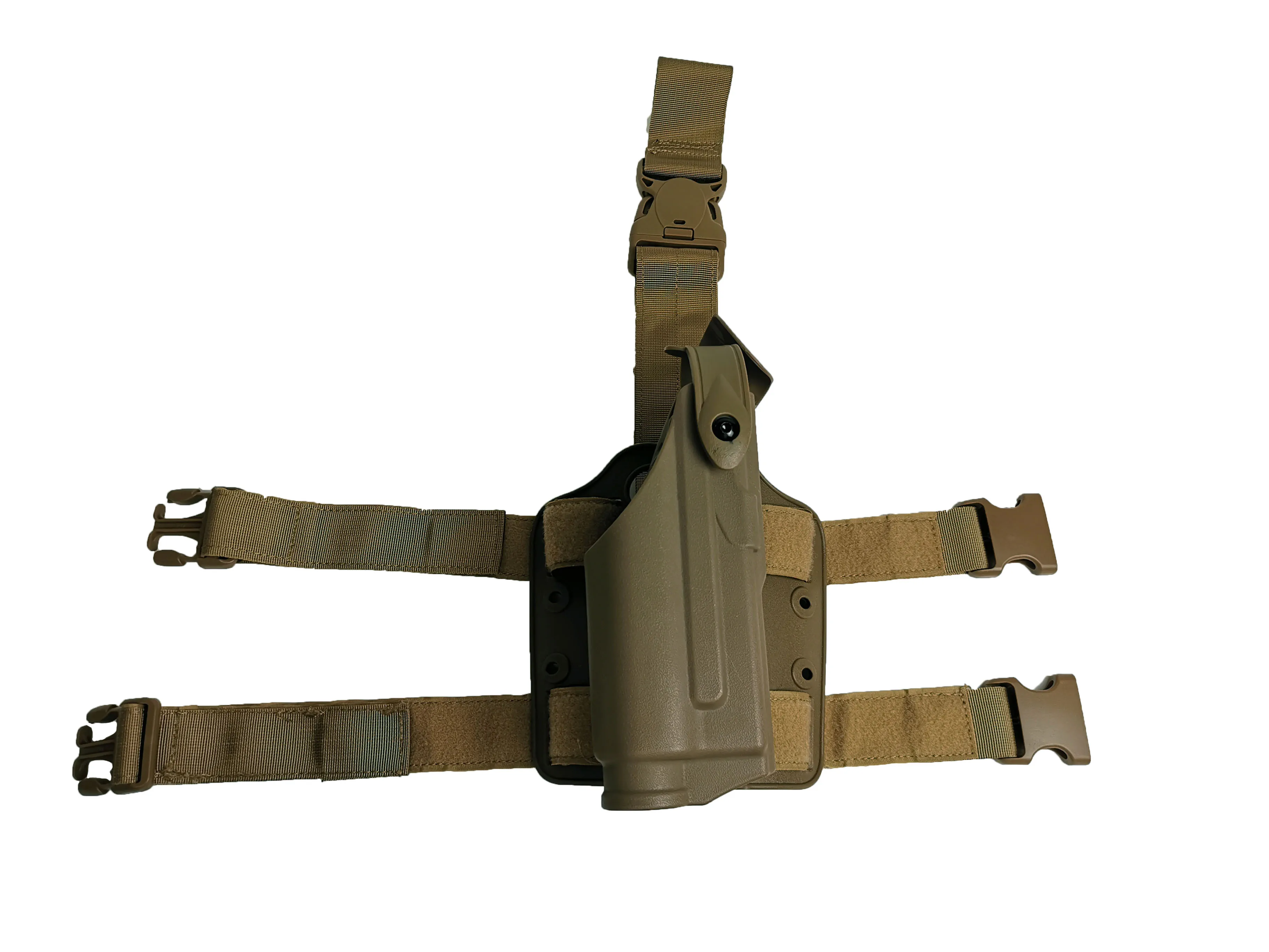 Tático perna coldre glock 17 18 19 22 23 31 32 drop gun perna coldre ...