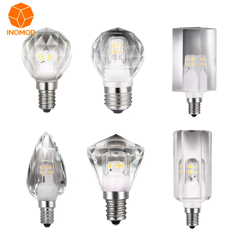 LED-lamp-K5-Crystal-Bulb-3W-4W-E14-E27-Led-Candle-Lamp-New-Light-Luxury ...