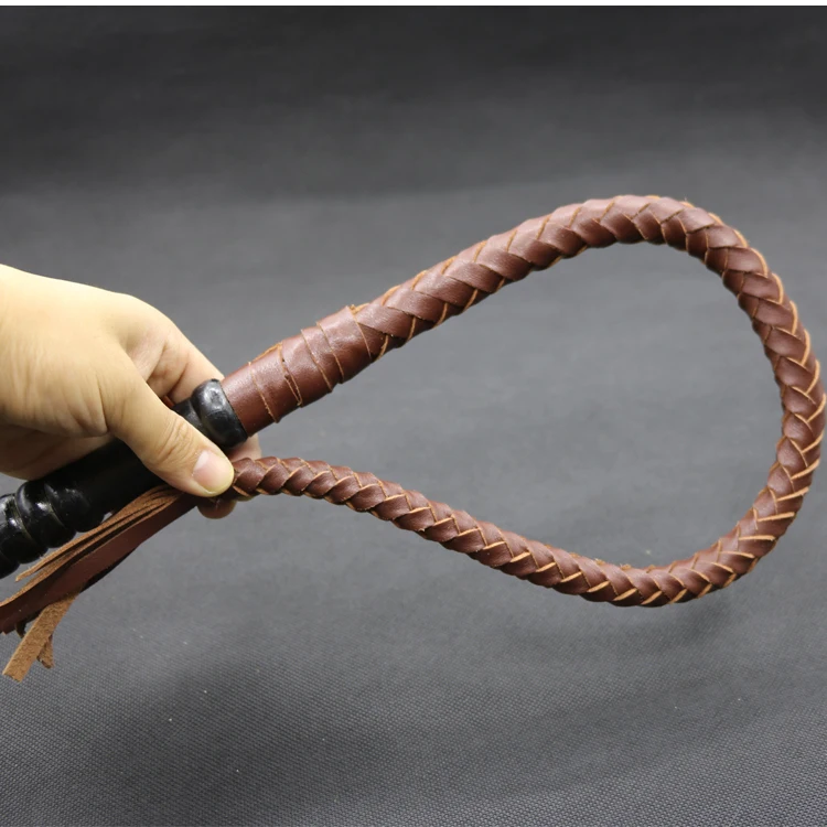 Catazer-Pure-Cowhide-Whip-Ringing-Whip-Riding-Dance-Self-Protection ...