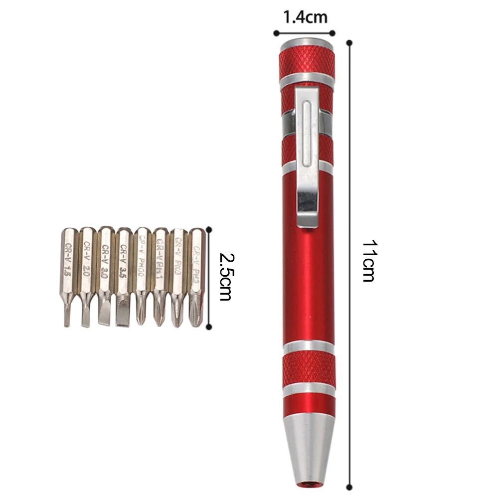 TOURNEVIS,Style B black--Mini tournevis multifonction en alliage ...