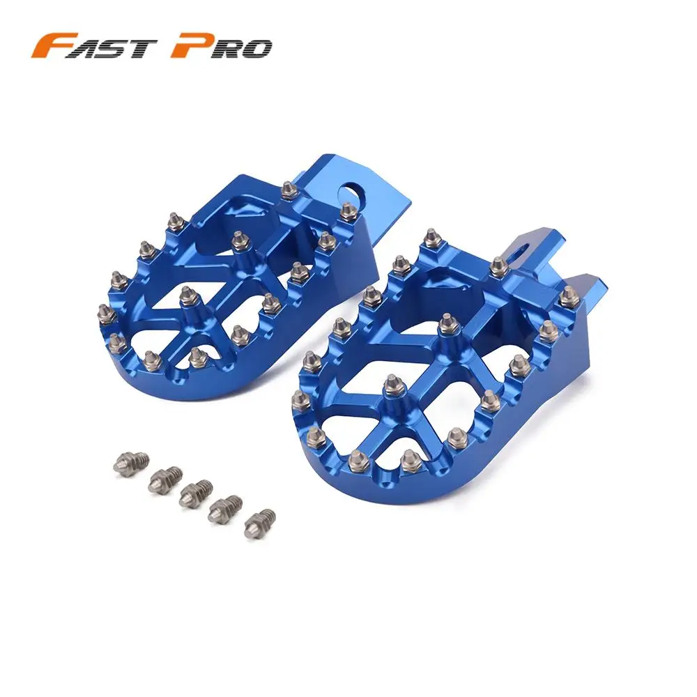 Billet estriberas azul para YZ80, YZ125, YZ250, YZ500, WR200, WR250 ...