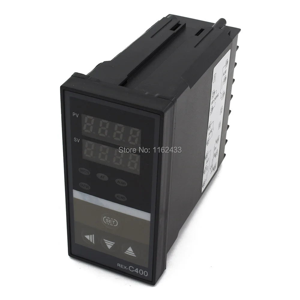 Rex-c400 Thermocouple Rtd Input Digital Pid Temperature Controller Relay Ssr 4-20ma Output ...
