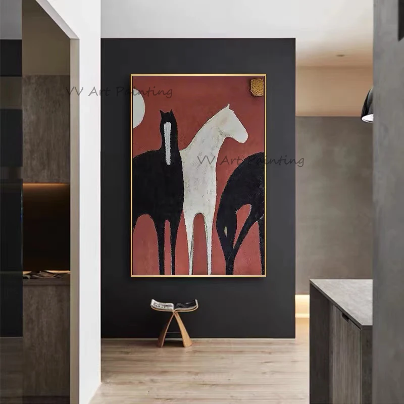Simple Abstract Animal Paintings