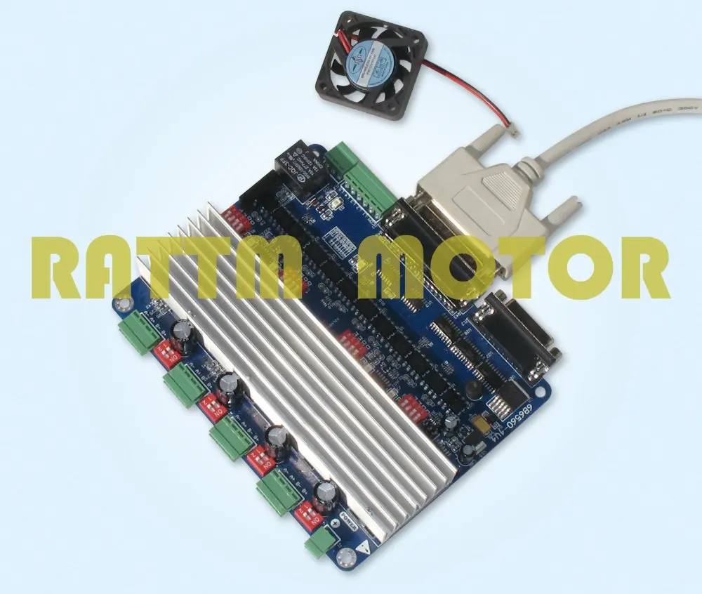 Controlador CNC de 4 ejes, placa controladora de motor paso a paso TB6560, tipo H|Controlador ...
