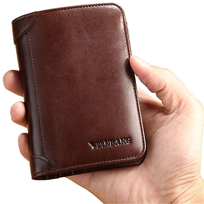 Manbang-For-Drop-Shippping-Classic-Style-Wallet-Genuine-Leather-Men ...