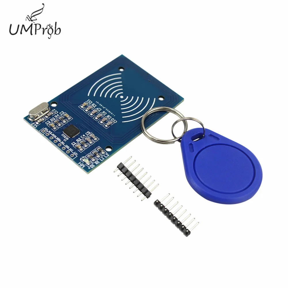 RC-522 RC522 RFID Wireless IC Module S50 Fudan SPI Writer Reader Card ...