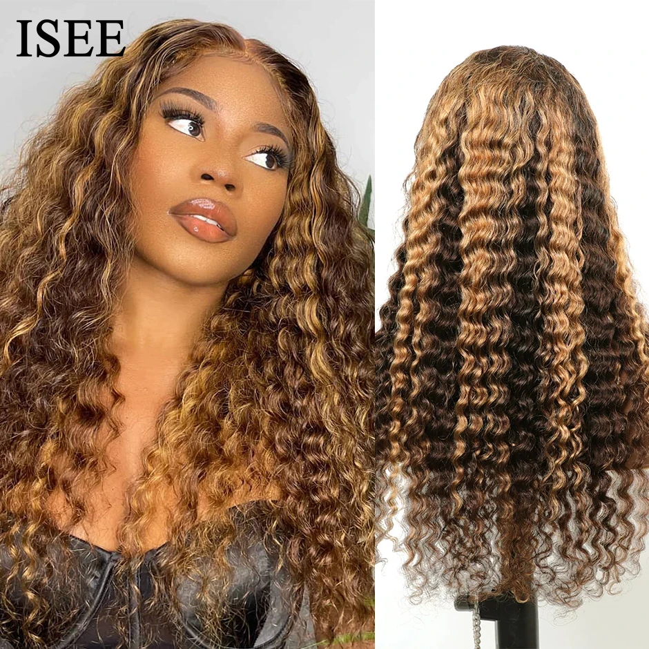 Ombre-Deep-Wave-Frontal-Wig-4-27-Highlight-Human-Hair-Wigs-Brazilian ...