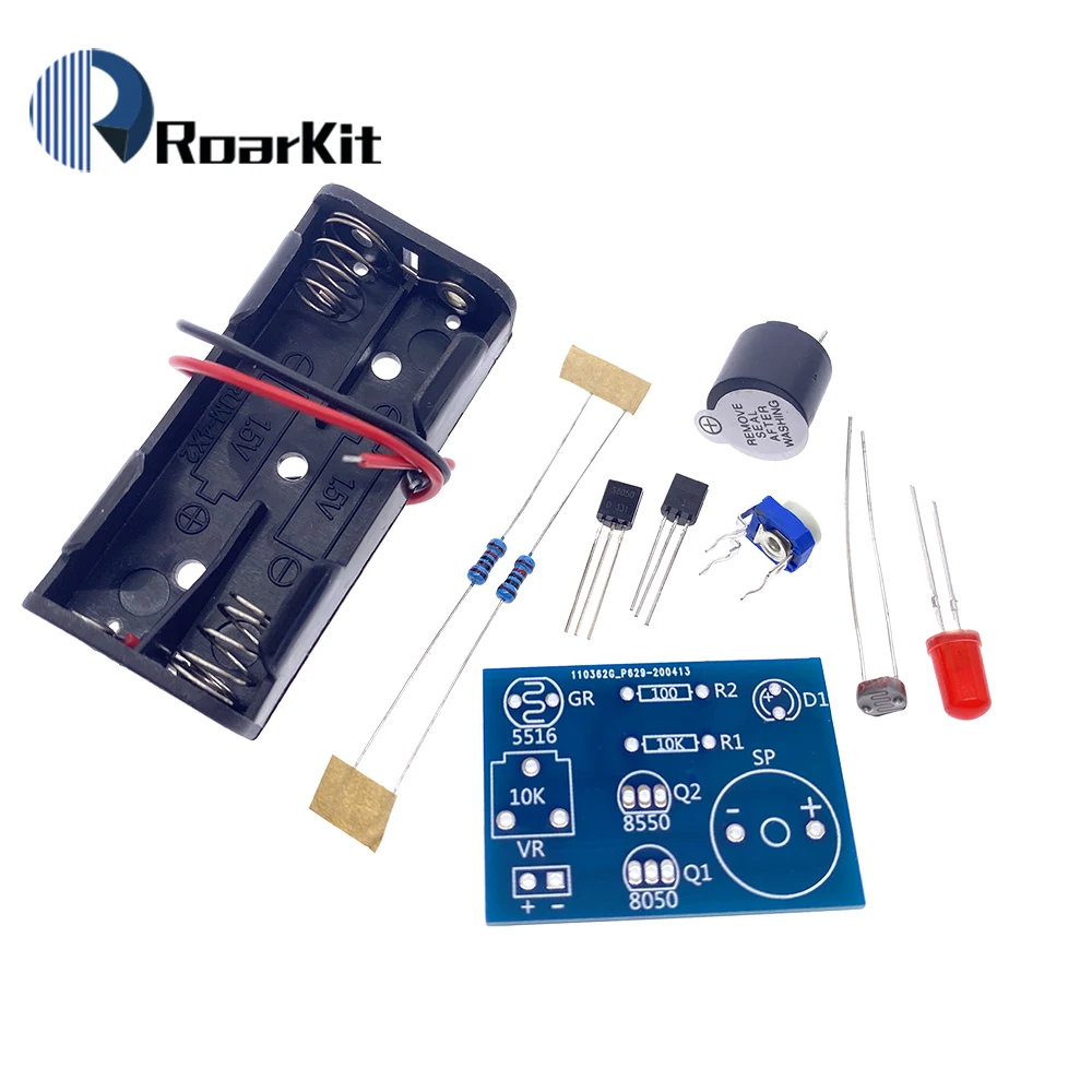 Photosensitive-Sound-Light-Alarm-DIY-Kit-Electronic-Production ...