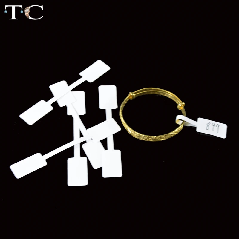 Free Shipping Wholesale 100pcs Ring Jewelry Self-sticky Retail Dombbell ...