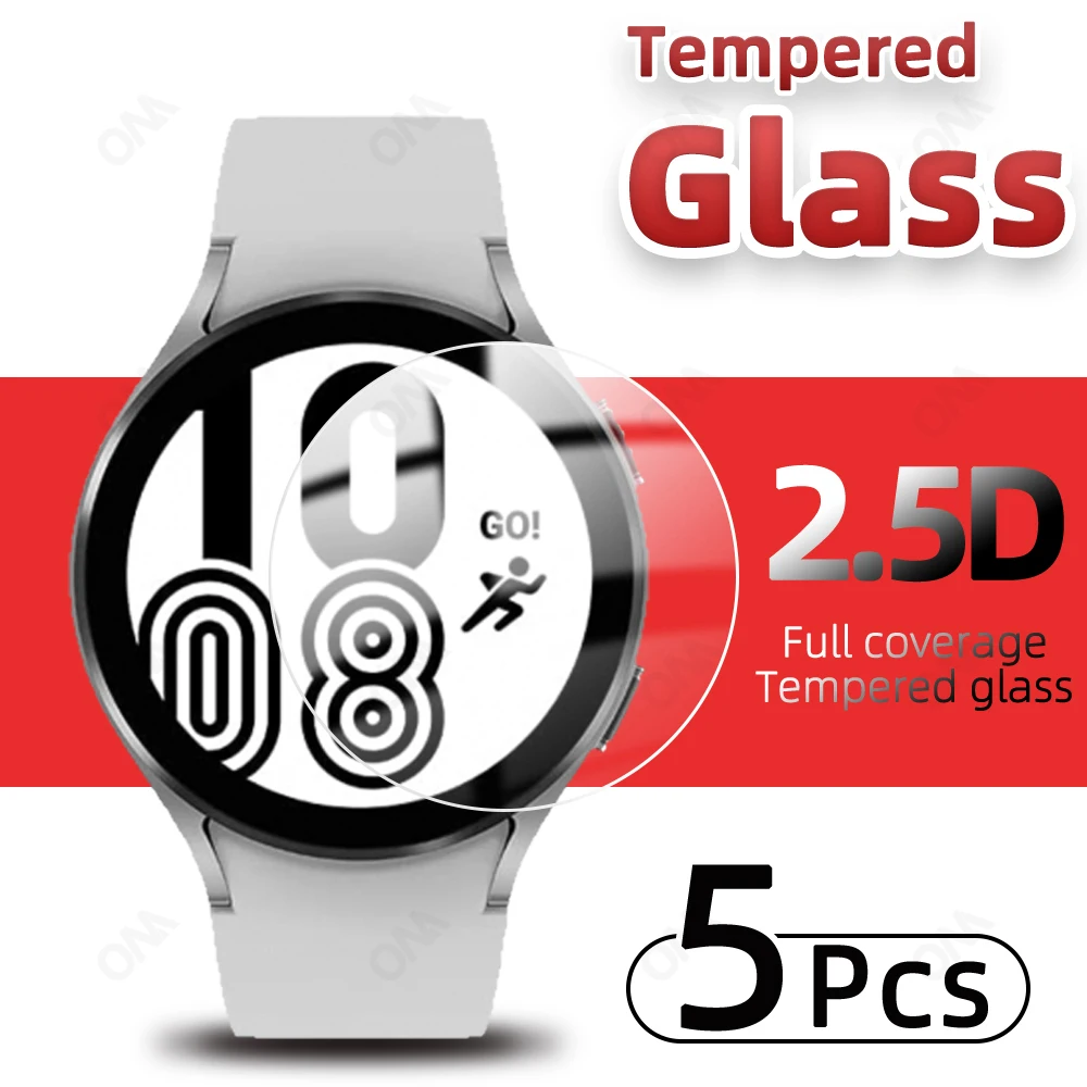 Tempered Glass Protection For Samsung Galaxy Watch 4 40mm 44mm Screen ...