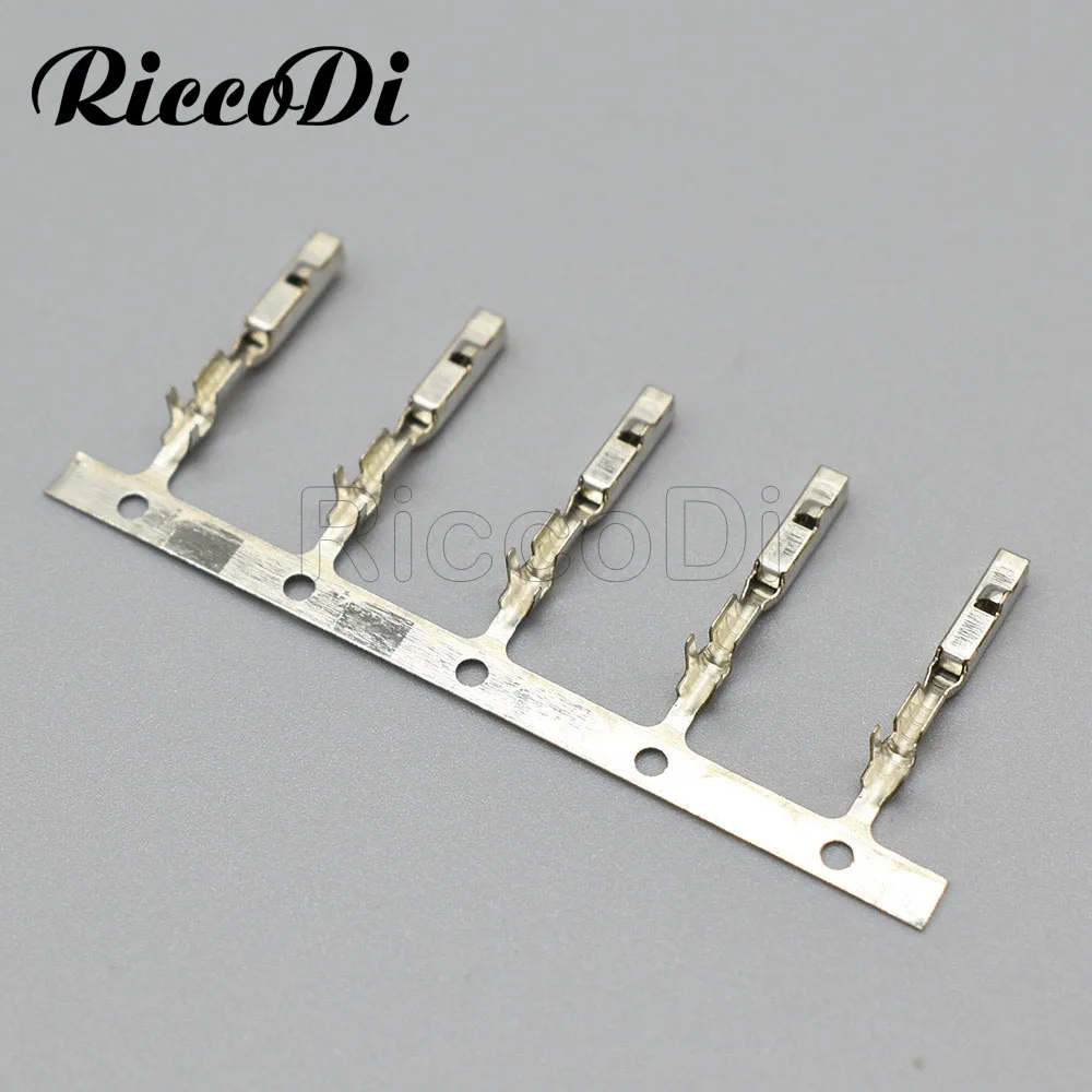 50-200Pcs 2.0mm Automotic Connector Terminal Crimp Pin Tin-Plated ...