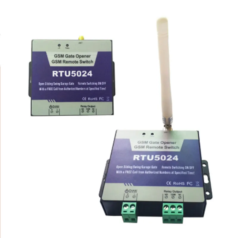 GSM Gate Opener GSM Remote Switch RTU5024 Garage Remote Control On/Off Switch Access Door Opener ...