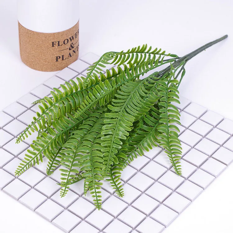 Real-Touch-Artificial-Plastic-Fern-Grass-Bouquet-Artificial-Fern ...