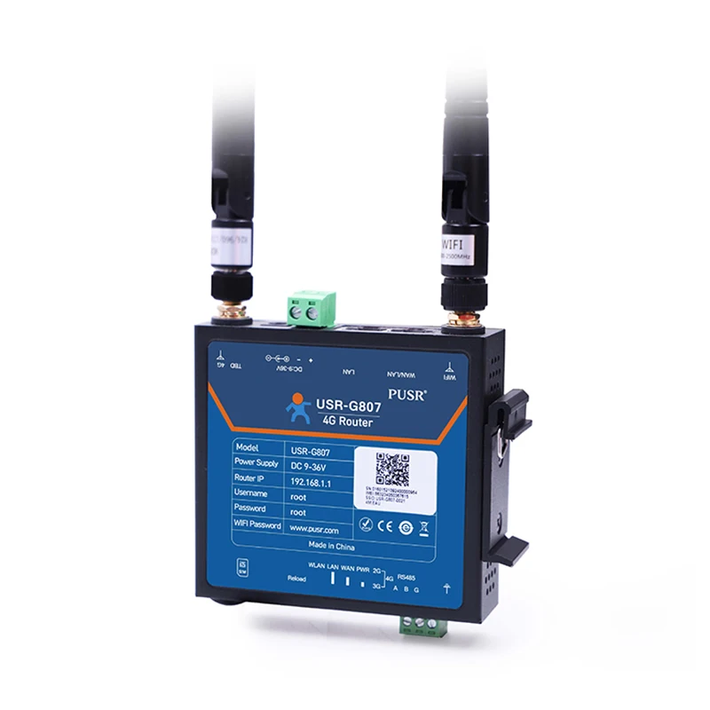 USR G807 GSM 3G 4G Industrial LTE VPN IoT Cellular Router With RS485 ...