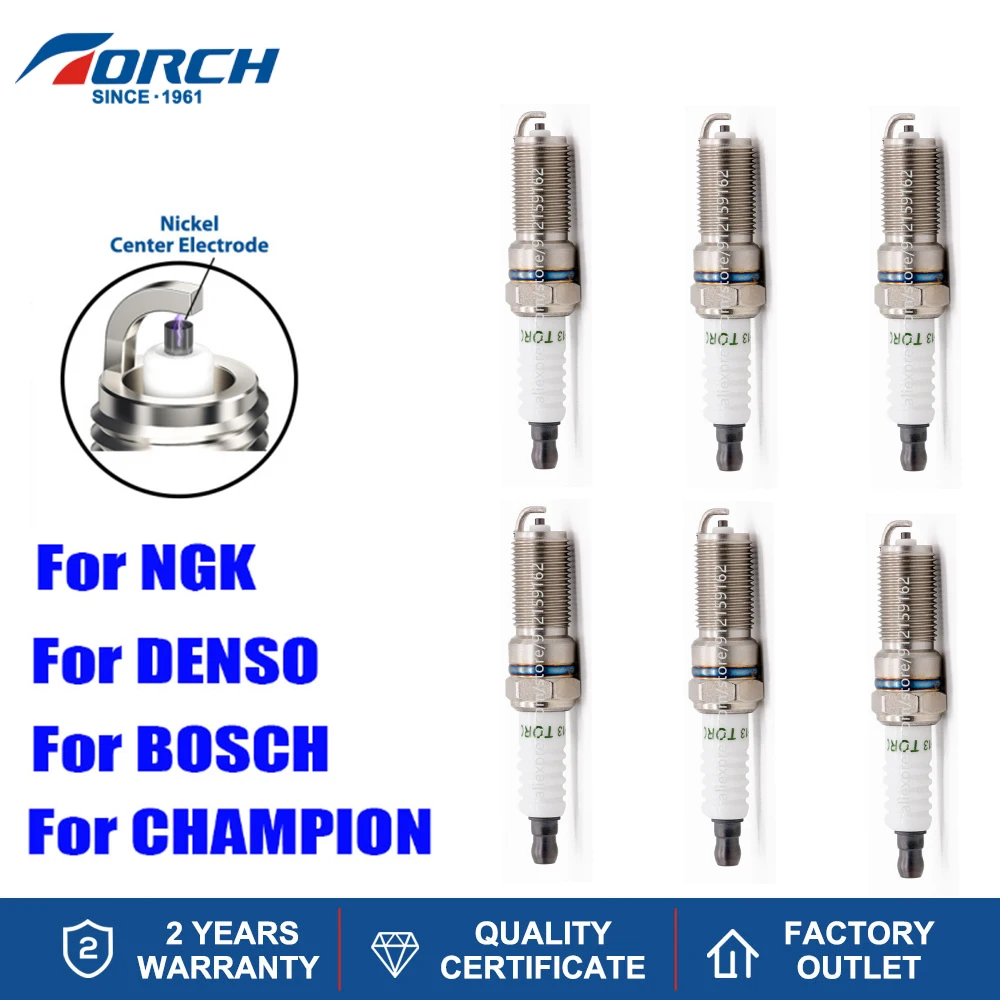 Normal-Spark-Plugs-TORCH-QH5RTC-13-Replace-for-Candles-4559-TR5B-13 ...