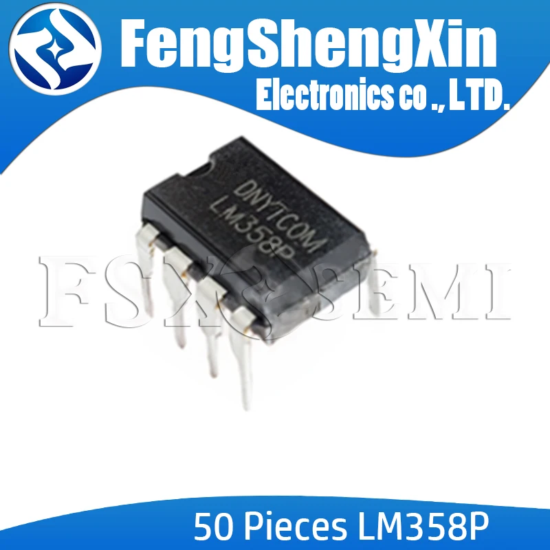 50pcs/lot LM358P LM358N LM358 Operational Amplifier IC DIP 8|ic lm358 ...