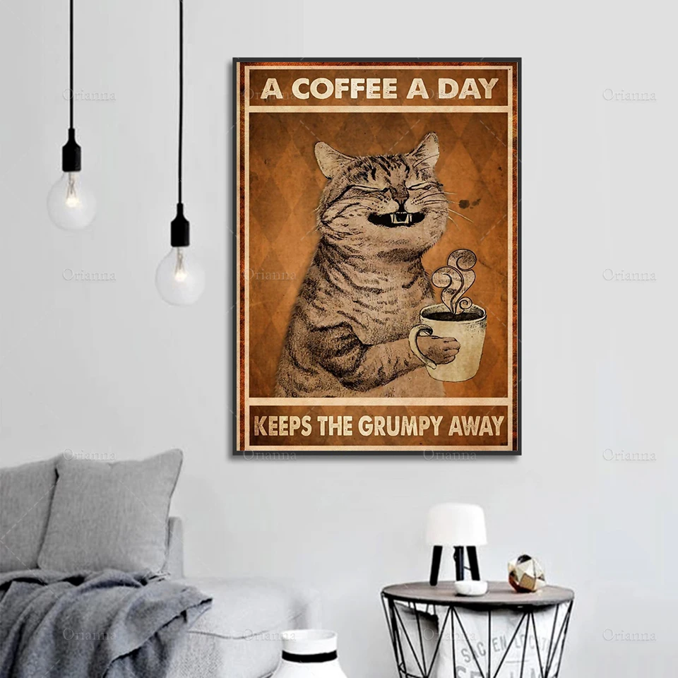 Grumpy Cat Coffee Foam