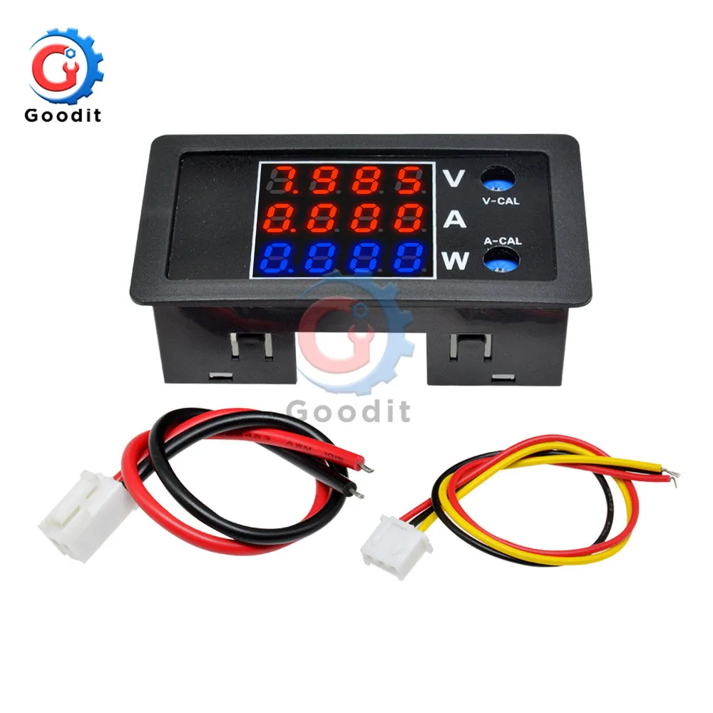 1000 w 4 digital de alta precisão voltímetro amperímetro wattmeter ...